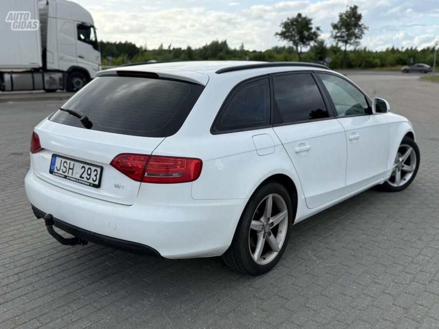White Audi A4 2009 in Vilnius, with an engine capacity of 1.80 L and mileage of 351 thousand km for 2750 €, photo 4 on AUTOMOTO.COM.LV