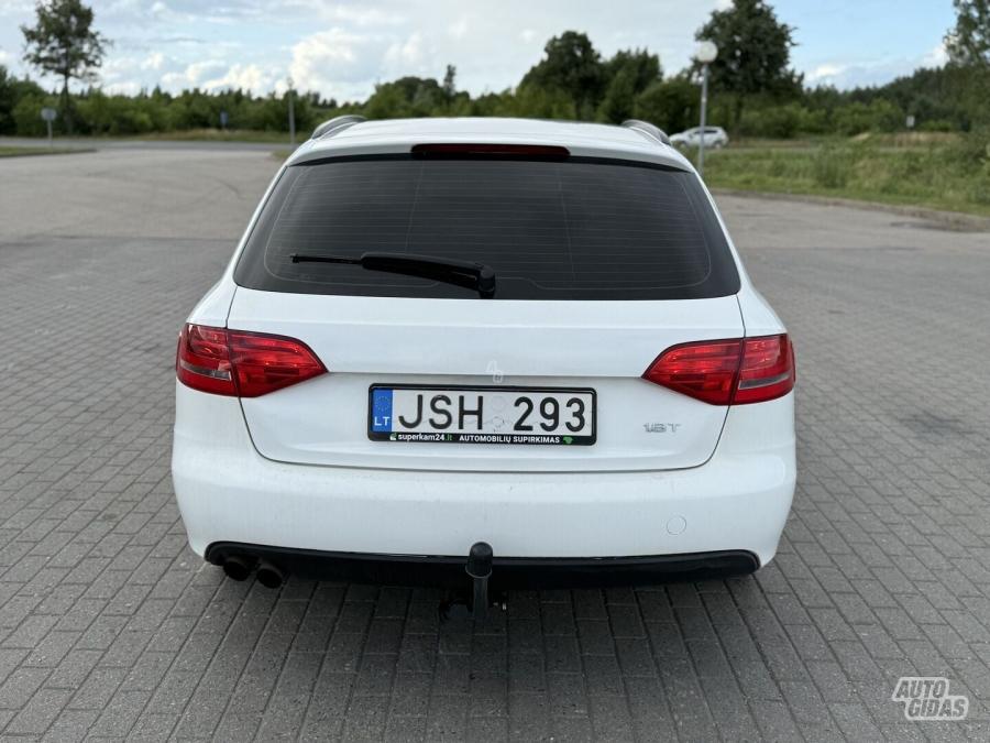 White Audi A4 2009 in Vilnius, with an engine capacity of 1.80 L and mileage of 351 thousand km for 2750 €, photo 5 on AUTOMOTO.COM.LV