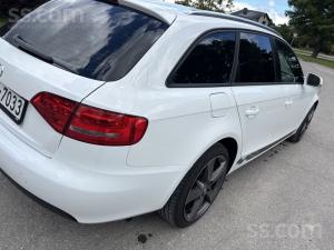 White Audi A4 2009 in Tukums, with an engine capacity of 2.00 L and mileage of 328 thousand km for 4350 €, photo 6 on AUTOMOTO.COM.LV
