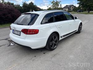 White Audi A4 2009 in Tukums, with an engine capacity of 2.00 L and mileage of 328 thousand km for 4350 €, photo 7 on AUTOMOTO.COM.LV