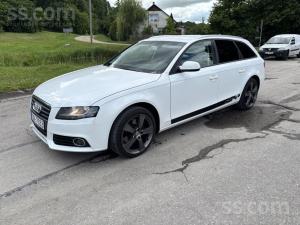 White Audi A4 2009 in Tukums, with an engine capacity of 2.00 L and mileage of 328 thousand km for 4350 €, photo 11 on AUTOMOTO.COM.LV