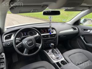 White Audi A4 2009 in Tukums, with an engine capacity of 2.00 L and mileage of 328 thousand km for 4350 €, photo 14 on AUTOMOTO.COM.LV