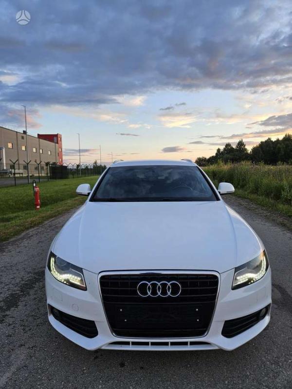 Balts Audi A4 2009 Telšiai, ar dzinēja tilpumu 1.97 L un nobraukumu 314 tūkst. km par 5950 €, foto 3 vietnē AUTOMOTO.COM.LV