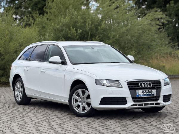White Audi A4 2009 in Kaisiadorys, with an engine capacity of 2.00 L and mileage of 319 thousand km for 3950 €, photo 1 on AUTOMOTO.COM.LV