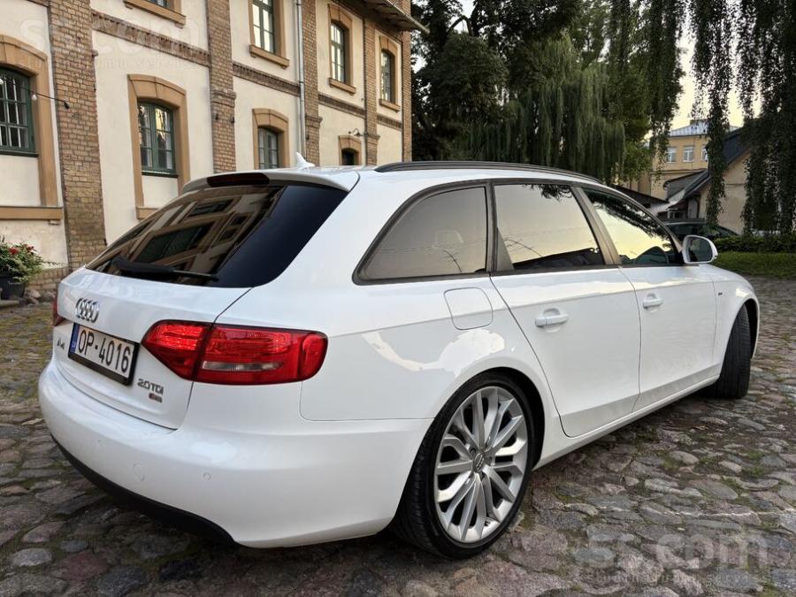 Белый Ауди А4 2009 в Бауска, объемом двигателя 2.00 л и пробегом 310 тыс. км за 5890 €, фото 4 на AUTOMOTO.COM.LV