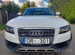 White Audi A4 2009 in Riga, with an engine capacity of 2.00 L and mileage of 0 thousand km for 6995 €, photo 3 on AUTOMOTO.COM.LV
