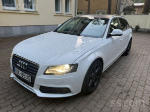 Белый Ауди А4 2009 в Рига, объемом двигателя 2.00 л и пробегом 330 тыс. км за 4400 €, фото 3 на AUTOMOTO.COM.LV