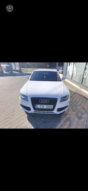 White Audi A4 2009 in Alytus, with an engine capacity of 2.00 L and mileage of 305 thousand km for 4900 €, photo 6 on AUTOMOTO.COM.LV