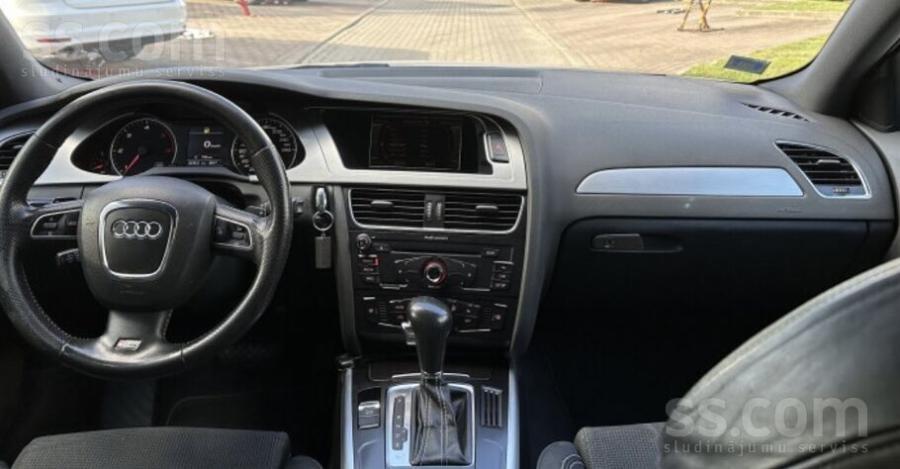 White Audi A4 2009 in Riga, with an engine capacity of 2.00 L and mileage of 33 thousand km for 4000 €, photo 1 on AUTOMOTO.COM.LV