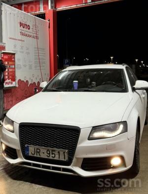 White Audi A4 2009 in Riga, with an engine capacity of 2.00 L and mileage of 33 thousand km for 4000 €, photo 5 on AUTOMOTO.COM.LV