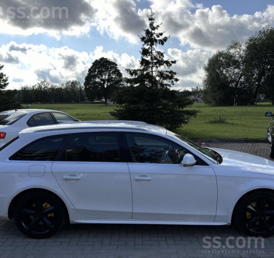 White Audi A4 2009 in Riga, with an engine capacity of 2.00 L and mileage of 33 thousand km for 4000 €, photo 10 on AUTOMOTO.COM.LV