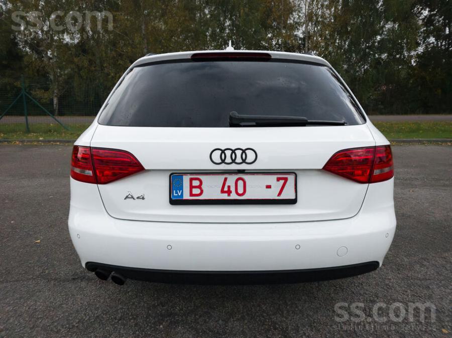 Balts Audi A4 2009 Tukums, ar dzinēja tilpumu 1.80 L un nobraukumu 197 tūkst. km par 6990 €, foto 7 vietnē AUTOMOTO.COM.LV