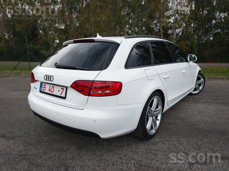 Balts Audi A4 2009 Tukums, ar dzinēja tilpumu 1.80 L un nobraukumu 197 tūkst. km par 6990 €, foto 8 vietnē AUTOMOTO.COM.LV