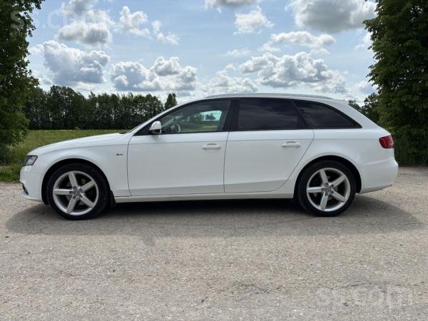 White Audi A4 2010 in Bauska, with an engine capacity of 2.00 L and mileage of 340 thousand km for 1000 €, photo 2 on AUTOMOTO.COM.LV