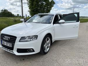 White Audi A4 2010 in Bauska, with an engine capacity of 2.00 L and mileage of 340 thousand km for 1000 €, photo 5 on AUTOMOTO.COM.LV