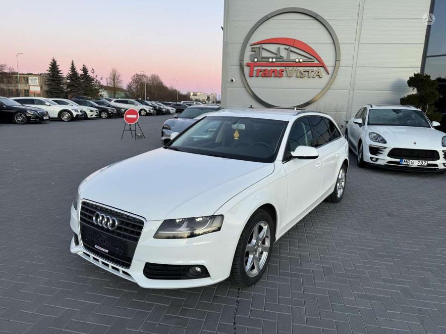White Audi A4 2010 in Telschi, with an engine capacity of 1.97 L and mileage of 251 thousand km for 5500 €, photo 2 on AUTOMOTO.COM.LV