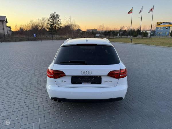 White Audi A4 2010 in Telschi, with an engine capacity of 1.97 L and mileage of 251 thousand km for 5500 €, photo 6 on AUTOMOTO.COM.LV