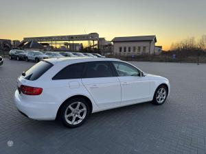White Audi A4 2010 in Telschi, with an engine capacity of 1.97 L and mileage of 251 thousand km for 5500 €, photo 8 on AUTOMOTO.COM.LV