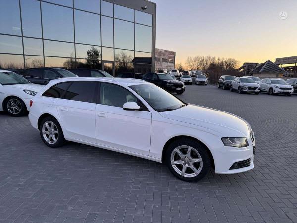 White Audi A4 2010 in Telschi, with an engine capacity of 1.97 L and mileage of 251 thousand km for 5500 €, photo 9 on AUTOMOTO.COM.LV