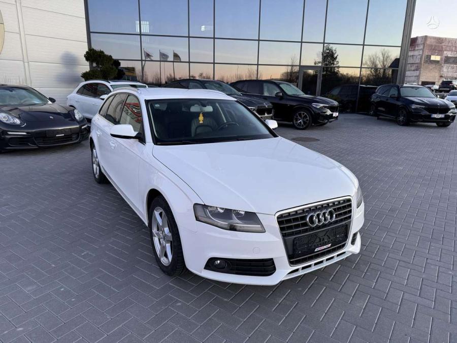 White Audi A4 2010 in Telschi, with an engine capacity of 1.97 L and mileage of 251 thousand km for 5500 €, photo 10 on AUTOMOTO.COM.LV