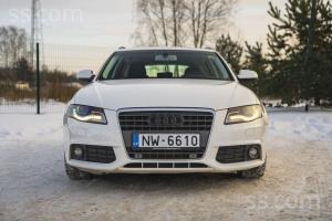 White Audi A4 2010 in Riga, with an engine capacity of 2.00 L and mileage of 390 thousand km for 5790 €, photo 2 on AUTOMOTO.COM.LV