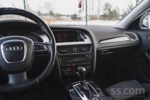 White Audi A4 2010 in Riga, with an engine capacity of 2.00 L and mileage of 390 thousand km for 5790 €, photo 18 on AUTOMOTO.COM.LV