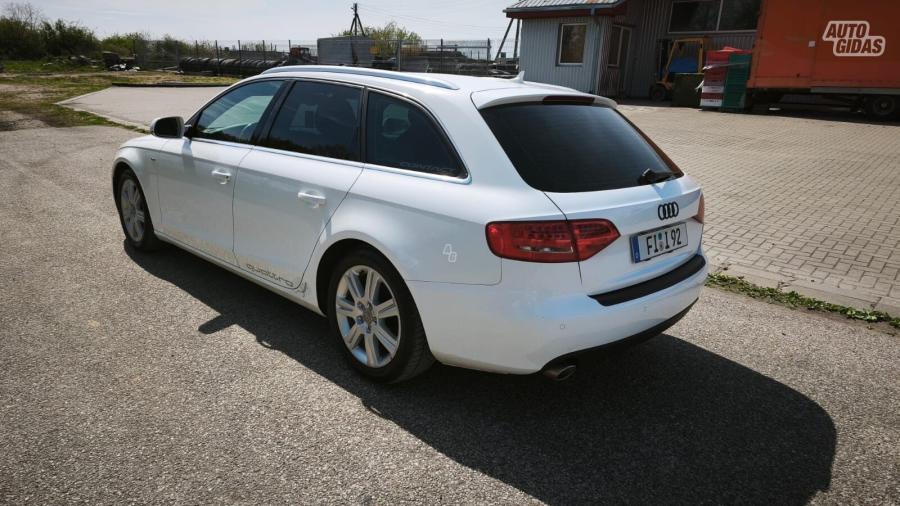 Balts Audi A4 2010 Marijampole, ar dzinēja tilpumu 3.00 L un nobraukumu 265 tūkst. km par 6700 €, foto 5 vietnē AUTOMOTO.COM.LV