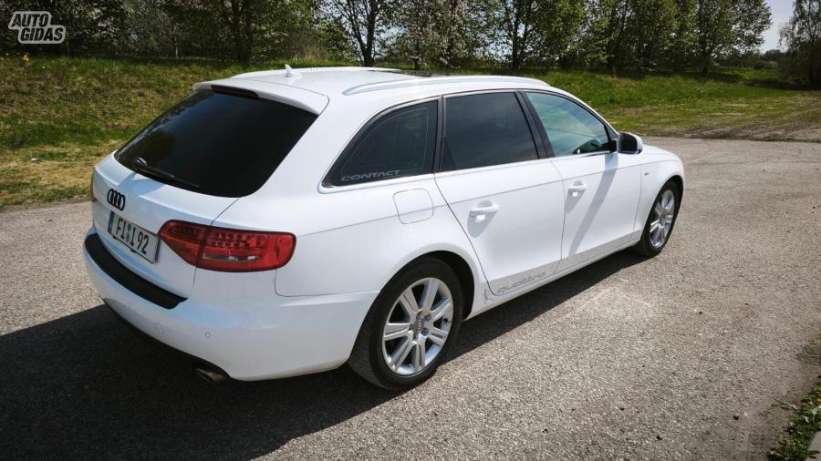 Balts Audi A4 2010 Marijampole, ar dzinēja tilpumu 3.00 L un nobraukumu 265 tūkst. km par 6700 €, foto 7 vietnē AUTOMOTO.COM.LV