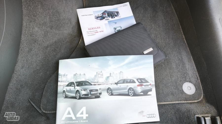 Balts Audi A4 2010 Marijampole, ar dzinēja tilpumu 3.00 L un nobraukumu 265 tūkst. km par 6700 €, foto 22 vietnē AUTOMOTO.COM.LV
