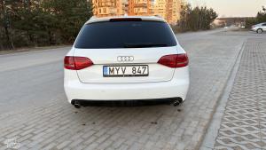 White Audi A4 2010 in Vilnius, with an engine capacity of 3.00 L and mileage of 349 thousand km for 6800 €, photo 8 on AUTOMOTO.COM.LV