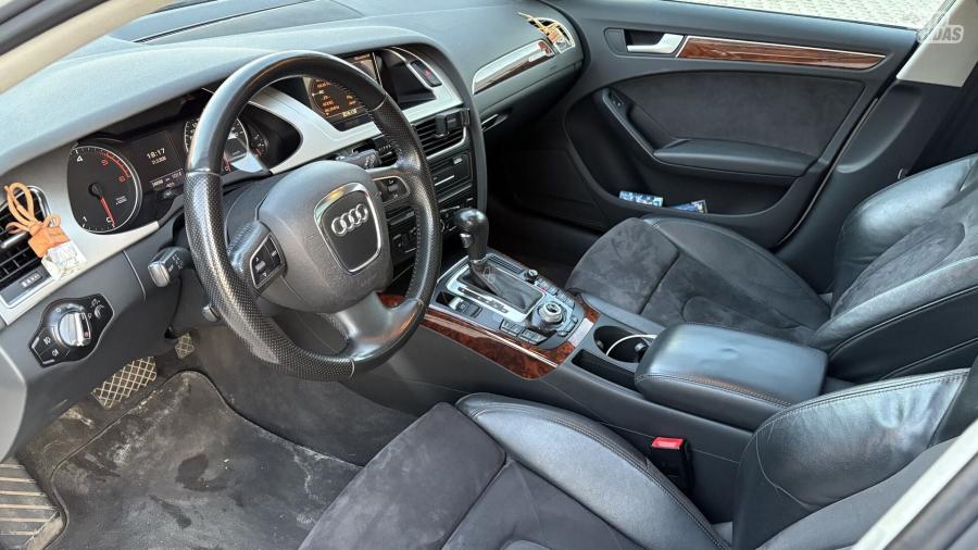 White Audi A4 2010 in Vilnius, with an engine capacity of 3.00 L and mileage of 349 thousand km for 6800 €, photo 14 on AUTOMOTO.COM.LV