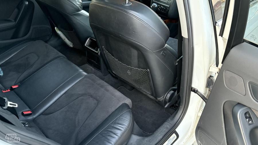 White Audi A4 2010 in Vilnius, with an engine capacity of 3.00 L and mileage of 349 thousand km for 6800 €, photo 17 on AUTOMOTO.COM.LV