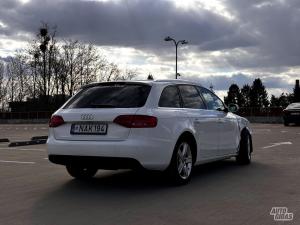 Balts Audi A4 2010 Kauņa, ar dzinēja tilpumu 2.00 L un nobraukumu 256 tūkst. km par 3500 €, foto 8 vietnē AUTOMOTO.COM.LV