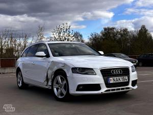White Audi A4 2010 in Kaunas, with an engine capacity of 2.00 L and mileage of 256 thousand km for 3300 €, photo 10 on AUTOMOTO.COM.LV