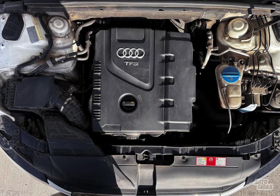 White Audi A4 2010 in Kaunas, with an engine capacity of 2.00 L and mileage of 256 thousand km for 3300 €, photo 37 on AUTOMOTO.COM.LV