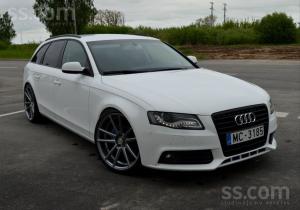 White Audi A4 2010 in Dobele, with an engine capacity of 2.00 L and mileage of 315 thousand km for 5600 €, photo  on AUTOMOTO.COM.LV