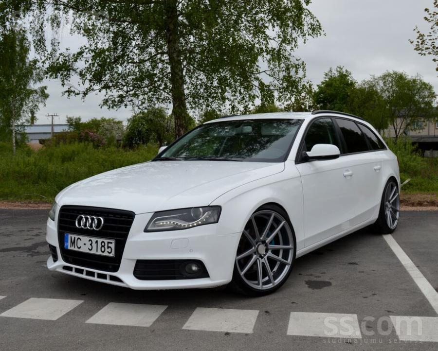 Balts Audi A4 2010 Dobele, ar dzinēja tilpumu 2.00 L un nobraukumu 315 tūkst. km par 5600 €, foto 3 vietnē AUTOMOTO.COM.LV