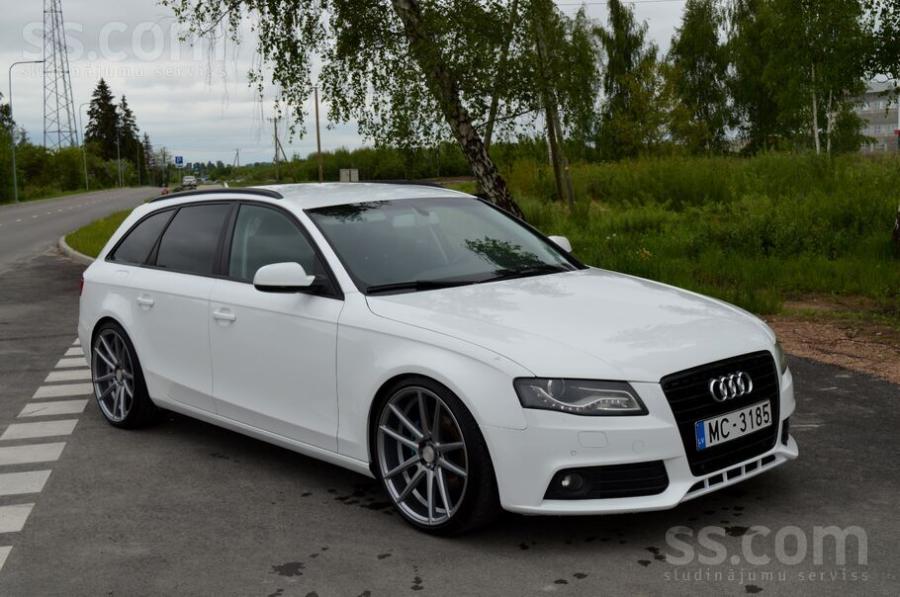 Balts Audi A4 2010 Dobele, ar dzinēja tilpumu 2.00 L un nobraukumu 315 tūkst. km par 5600 €, foto 4 vietnē AUTOMOTO.COM.LV