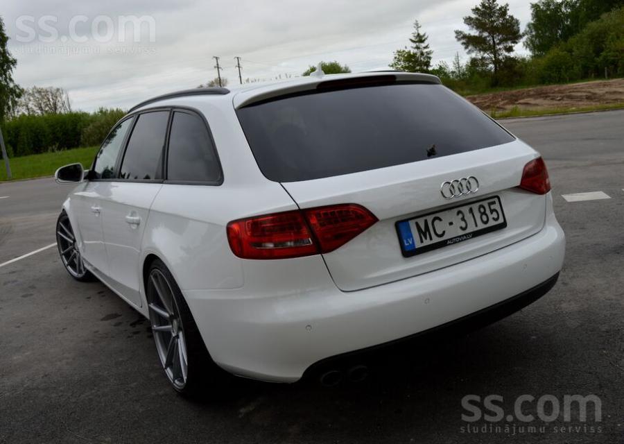 Balts Audi A4 2010 Dobele, ar dzinēja tilpumu 2.00 L un nobraukumu 315 tūkst. km par 5600 €, foto 10 vietnē AUTOMOTO.COM.LV