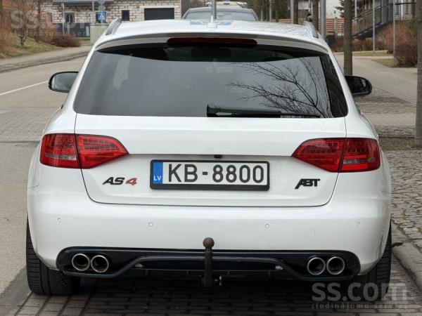 White Audi A4 2010 in Riga, with an engine capacity of 2.70 L and mileage of 451 thousand km for 5650 €, photo 3 on AUTOMOTO.COM.LV