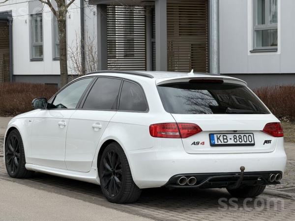 White Audi A4 2010 in Riga, with an engine capacity of 2.70 L and mileage of 451 thousand km for 5650 €, photo 6 on AUTOMOTO.COM.LV