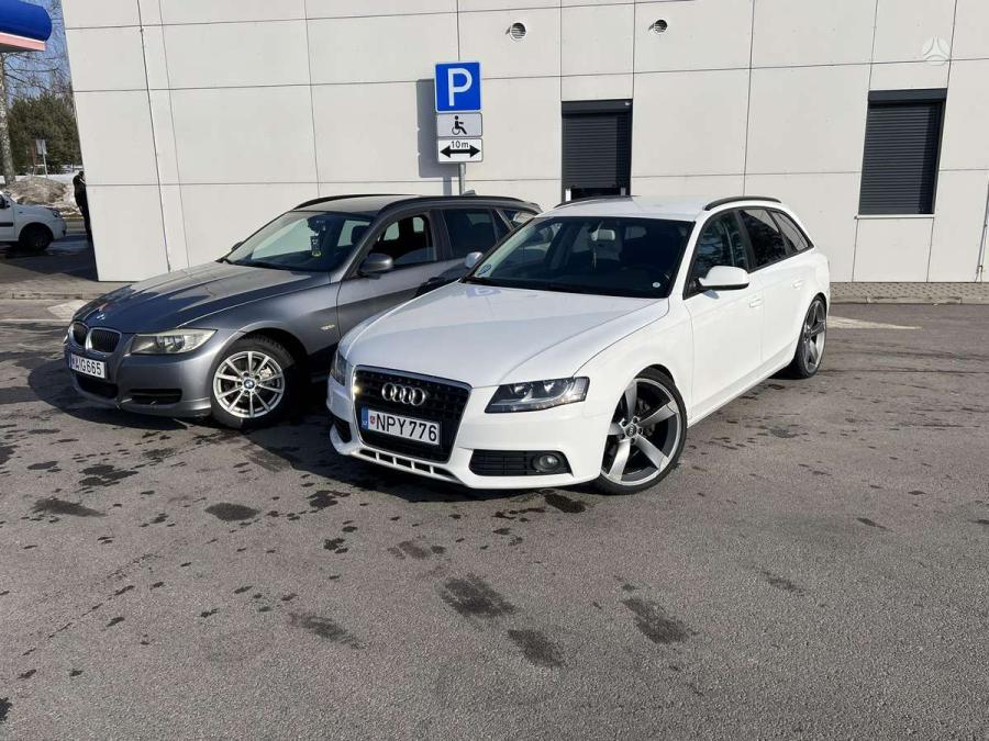 Balts Audi A4 2010 Viļņa, ar dzinēja tilpumu 2.00 L un nobraukumu 353 tūkst. km par 3999 €, foto 1 vietnē AUTOMOTO.COM.LV