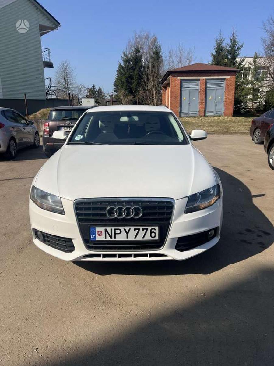 Balts Audi A4 2010 Viļņa, ar dzinēja tilpumu 2.00 L un nobraukumu 353 tūkst. km par 3999 €, foto 7 vietnē AUTOMOTO.COM.LV