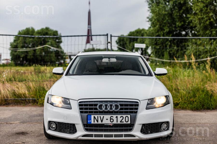 Balts Audi A4 2010 Rīga, ar dzinēja tilpumu 2.70 L un nobraukumu 295 tūkst. km par 6490 €, foto 4 vietnē AUTOMOTO.COM.LV