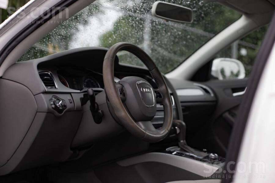 Balts Audi A4 2010 Rīga, ar dzinēja tilpumu 2.70 L un nobraukumu 295 tūkst. km par 6490 €, foto 13 vietnē AUTOMOTO.COM.LV