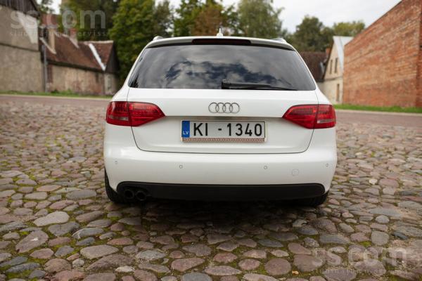 White Audi A4 2010 in Kuldiga, with an engine capacity of 2.00 L and mileage of 330 thousand km for 5900 €, photo 4 on AUTOMOTO.COM.LV