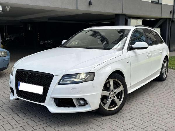 White Audi A4 2010 in Kaunas, with an engine capacity of 1.98 L and mileage of 230 thousand km for 2950 €, photo 1 on AUTOMOTO.COM.LV