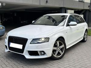 White Audi A4 2010 in Kaunas, with an engine capacity of 1.98 L and mileage of 230 thousand km for 2950 €, photo  on AUTOMOTO.COM.LV