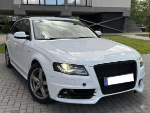 White Audi A4 2010 in Kaunas, with an engine capacity of 1.98 L and mileage of 230 thousand km for 2950 €, photo 7 on AUTOMOTO.COM.LV