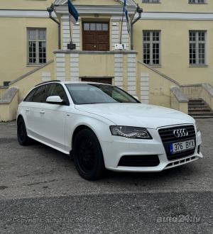 White Audi A4 2010 in Tallinn, with an engine capacity of 2.00 L and mileage of 324 thousand km for 7100 €, photo  on AUTOMOTO.COM.LV